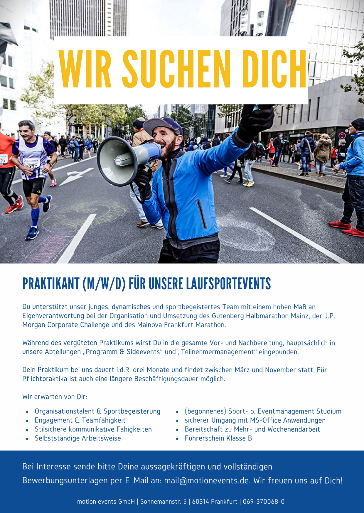 motion events – Bewegung in Sport und Kultur